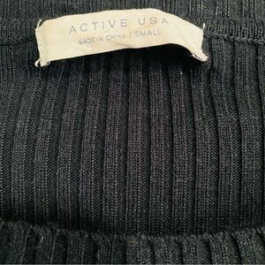 Active USA | Dresses | Active Usa Striped Multicolored Knit Dress ...
